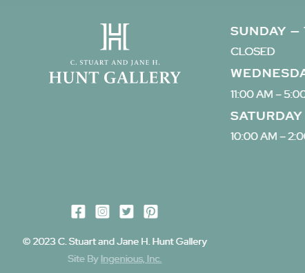 5 ⭐ The C. Stuart and Jane H. Hunt Art Gallery Reviews by Real ...